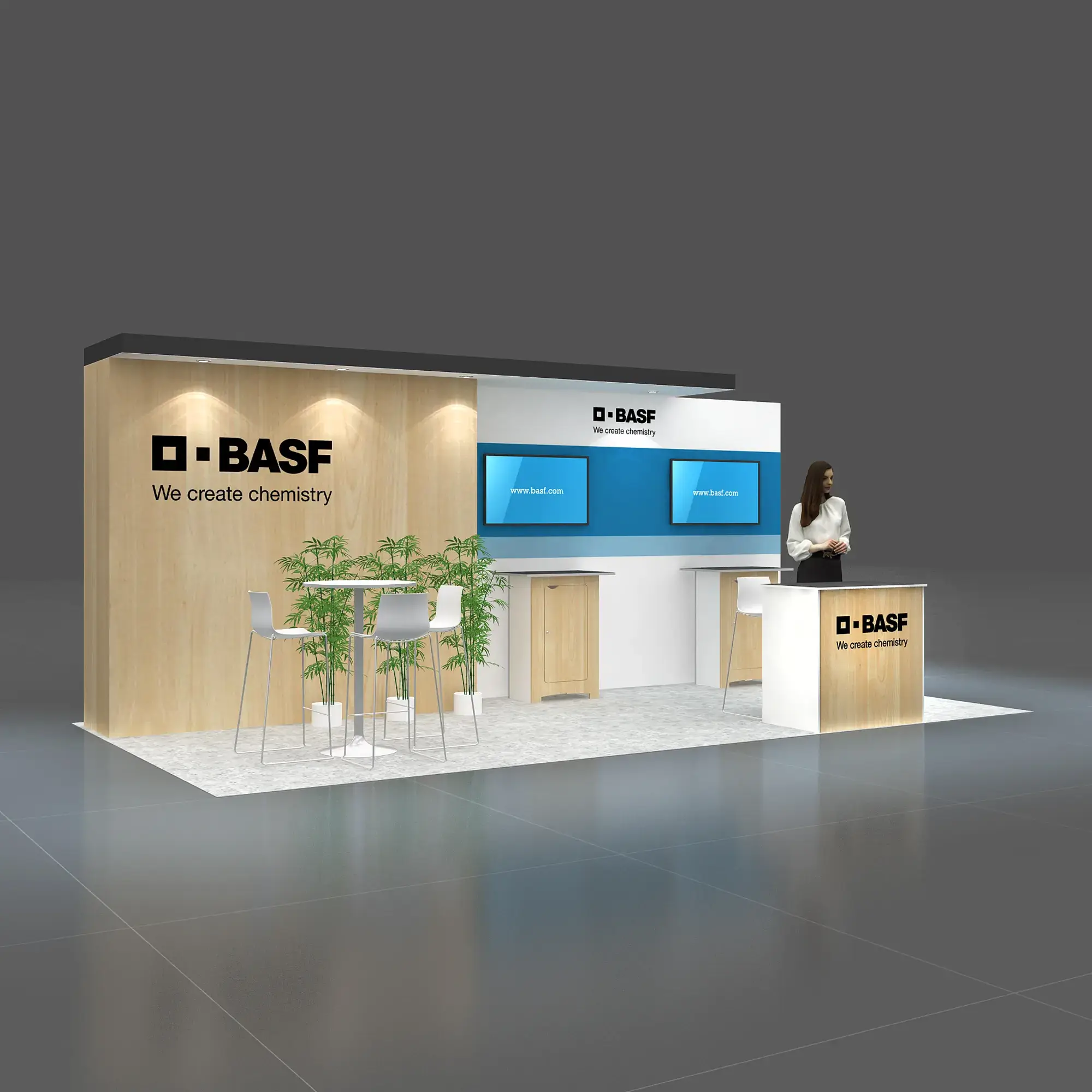 Creative 10x20 trade show booth ideas | RCR1020 01