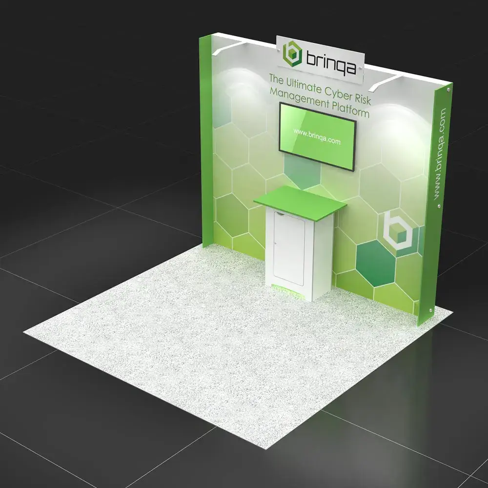 10x10 Trade Show Rental Displays | RCR1010 06