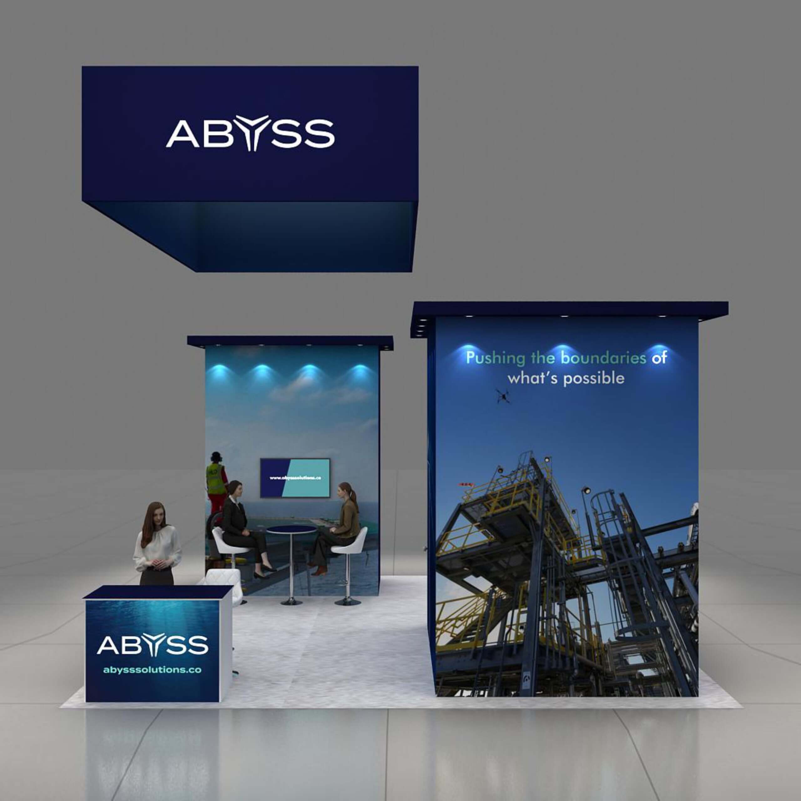 20x20 Trade Show Display Rentals | GRLU2020 57