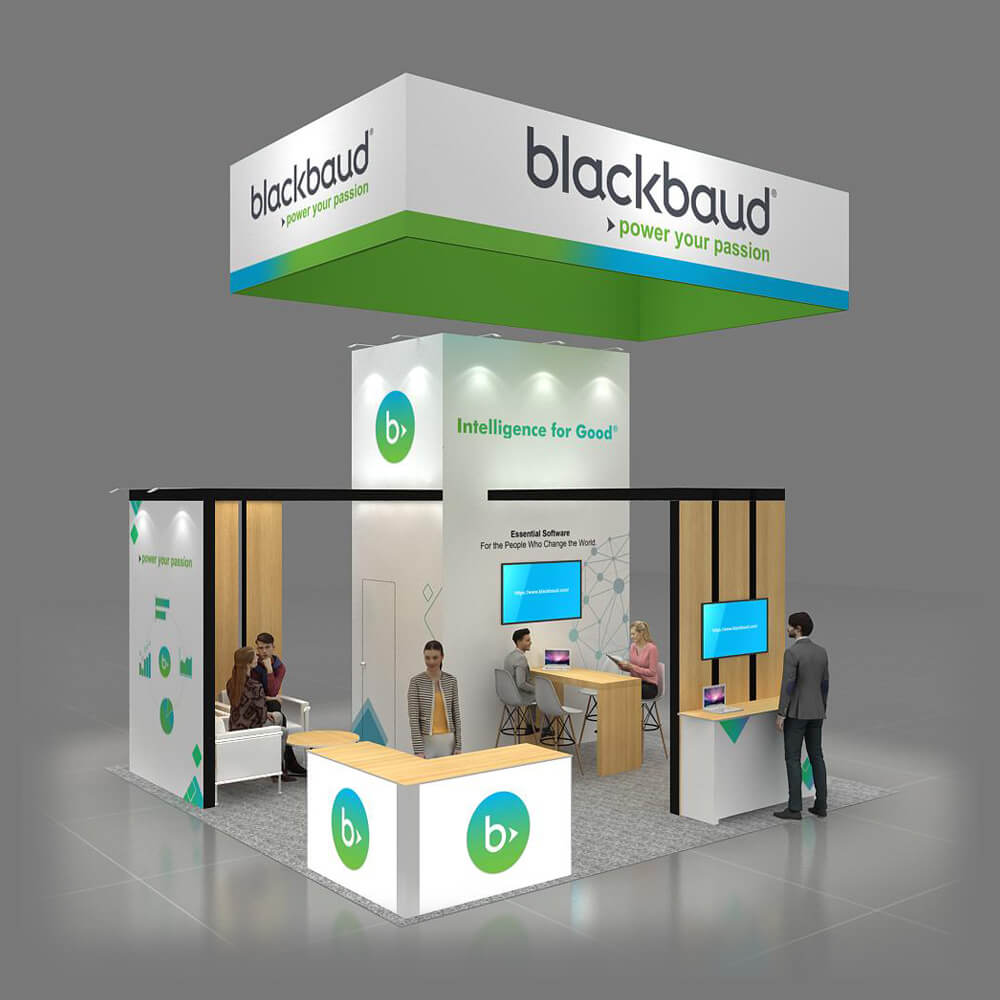 20x20 Booth Rental GRCR2020 05 | Exponents