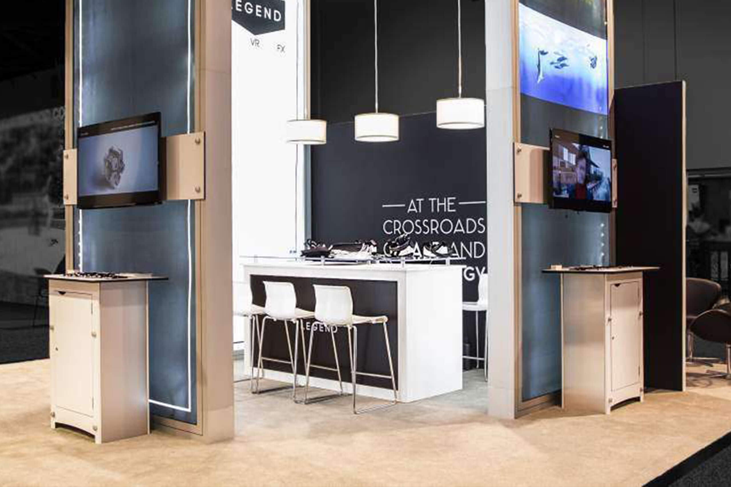 Legend 3D’s rental booth at Siggraph