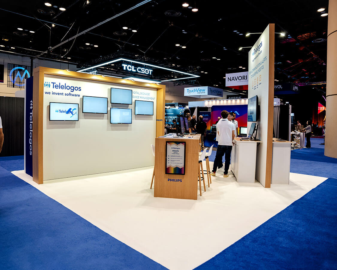 Trade show booth rentals in Tallahassee for MDSM 2025