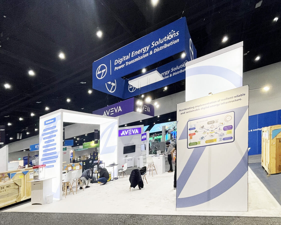 Trade show booth rentals for The Hospitality Show 2024