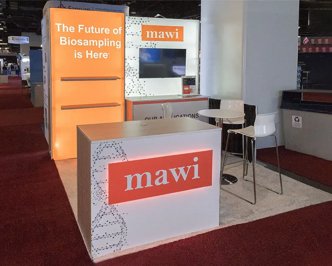 Custom trade show exhibits in Los Angeles for ViVE 2024