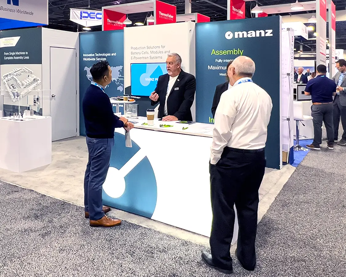 Stunning trade show booth in Miami for Aero Engines USA 2024