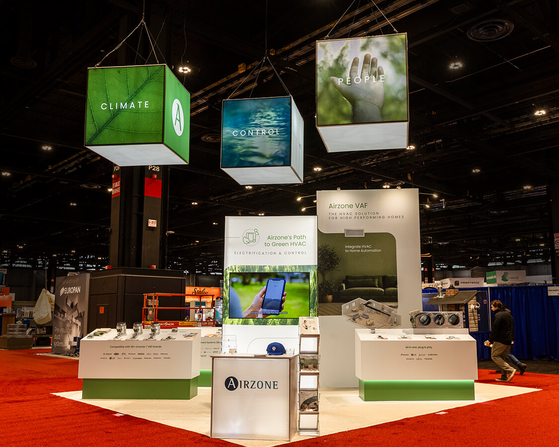 Custom Turnkey Trade Show Booth Rental at Kehe-holiday 2024