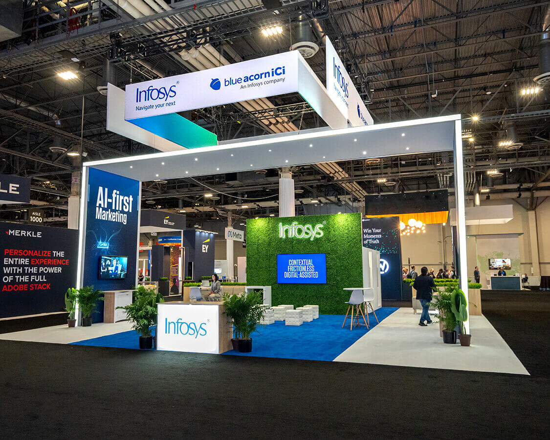 Trade show booth rentals at CES 2025 Las Vegas