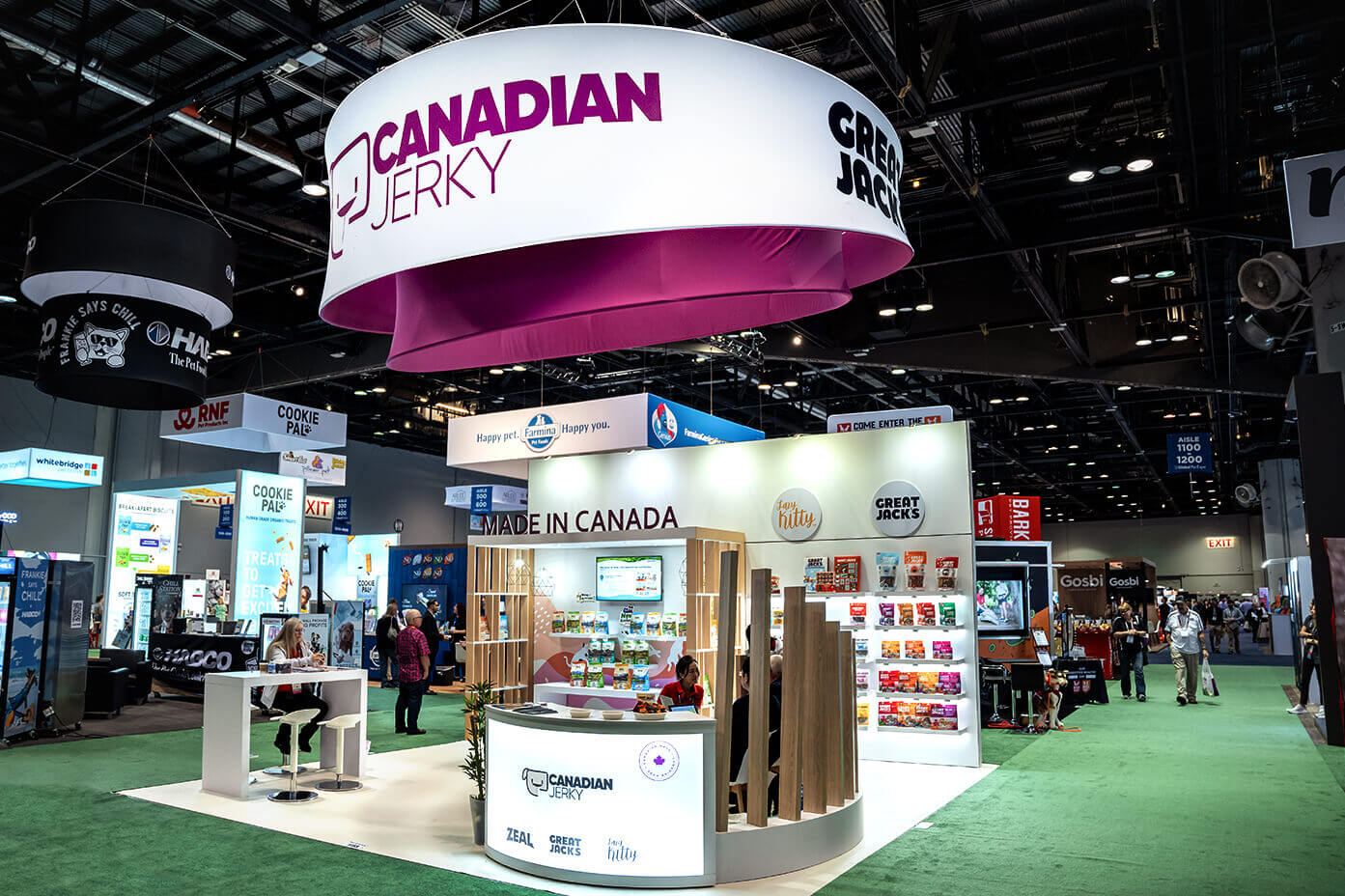 Trade show exhibits in Orlando for Traffic Expo 2025