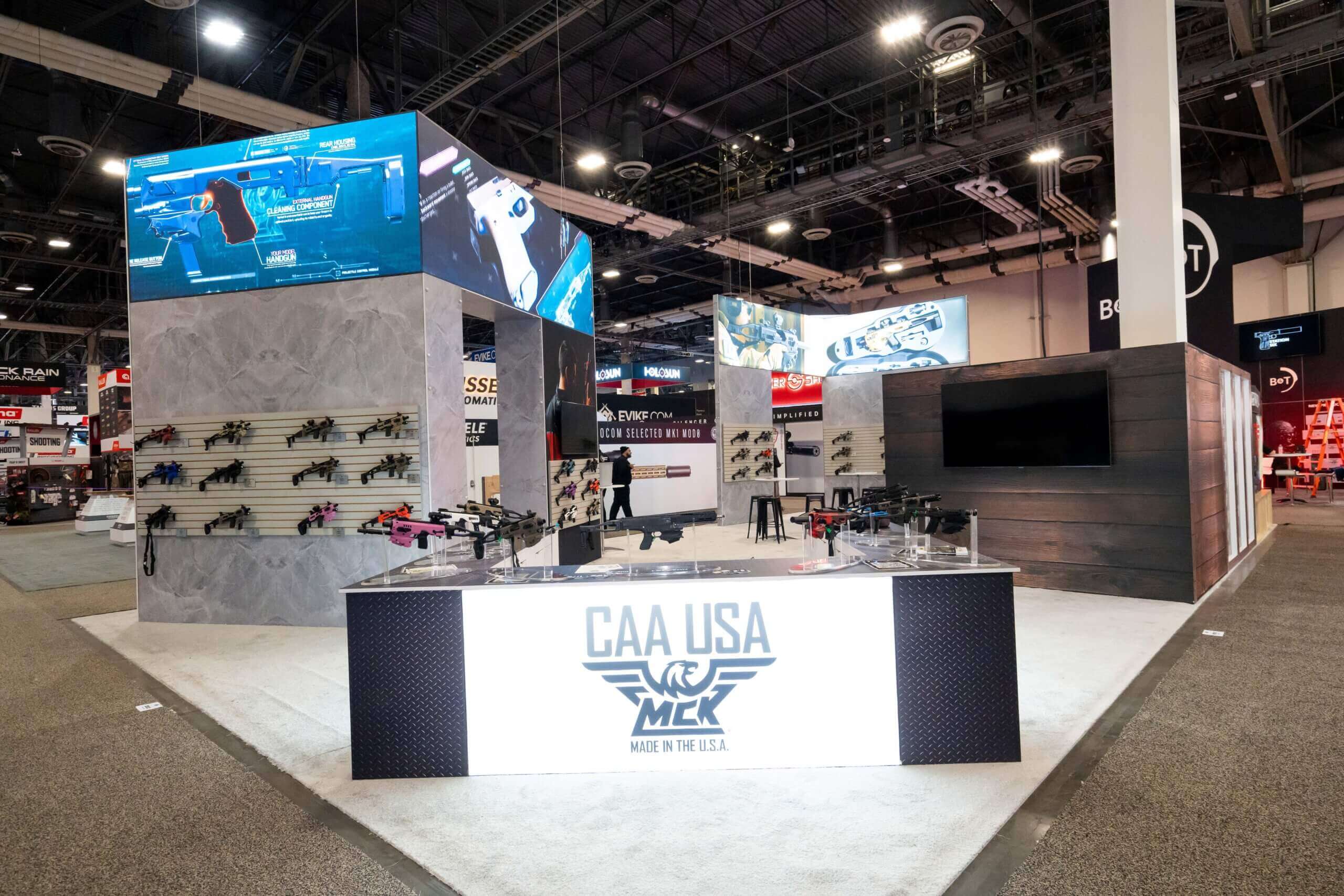 Custom Trade Show Booth Rental for VMware Explore 2025