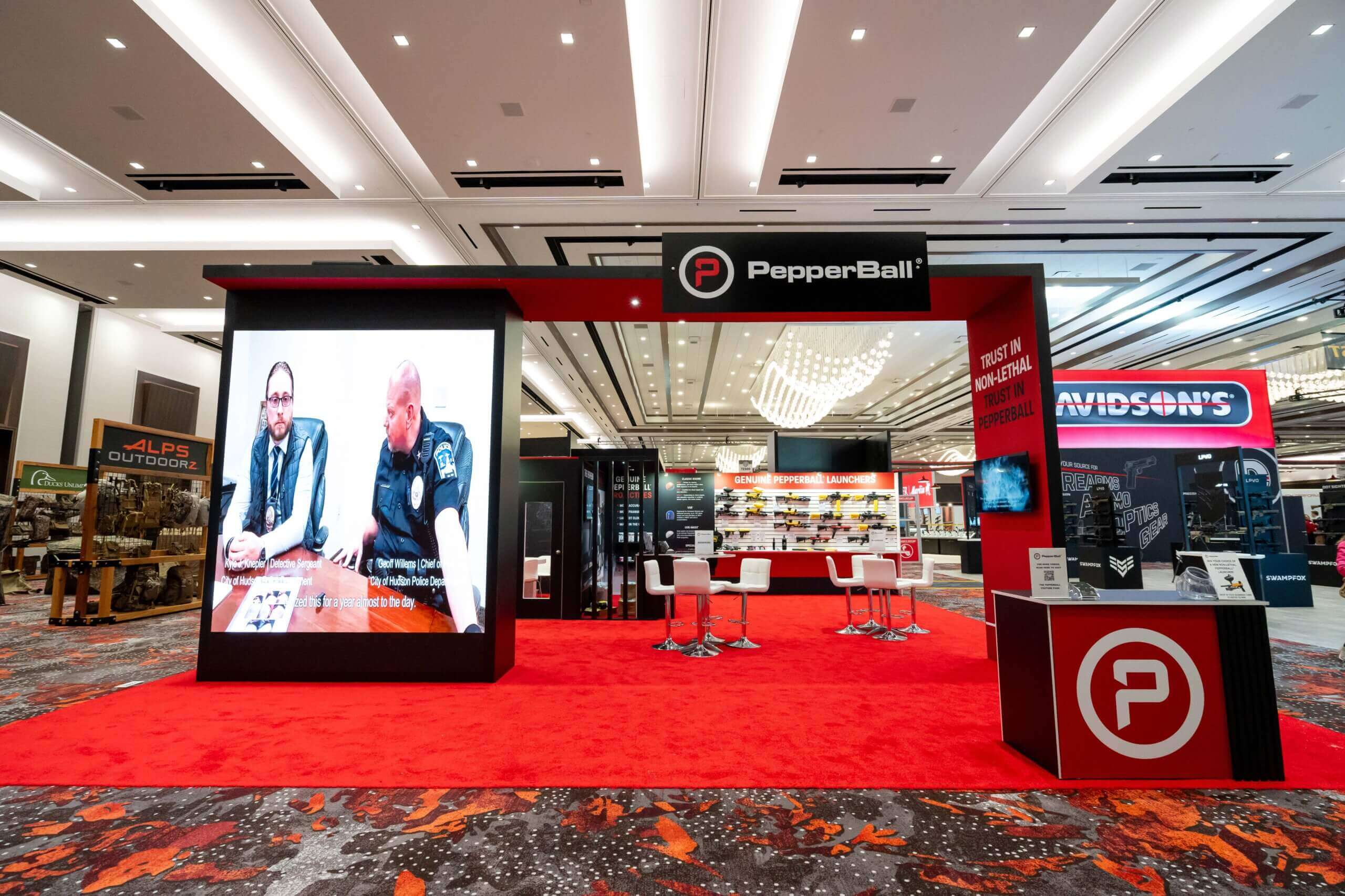 Custom Trade Show Booth Rental for VMware Explore 2025