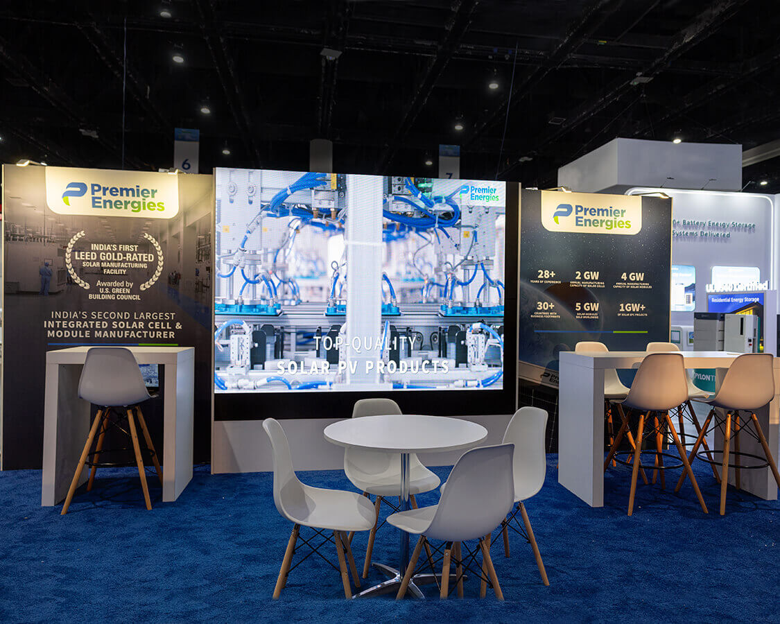 Custom Trade Show booths in San Diego for IESNA 2025