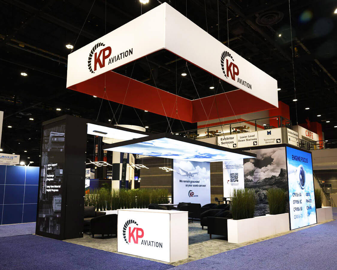 Custom Trade Show Booth Rental For Fire Fusion 2025