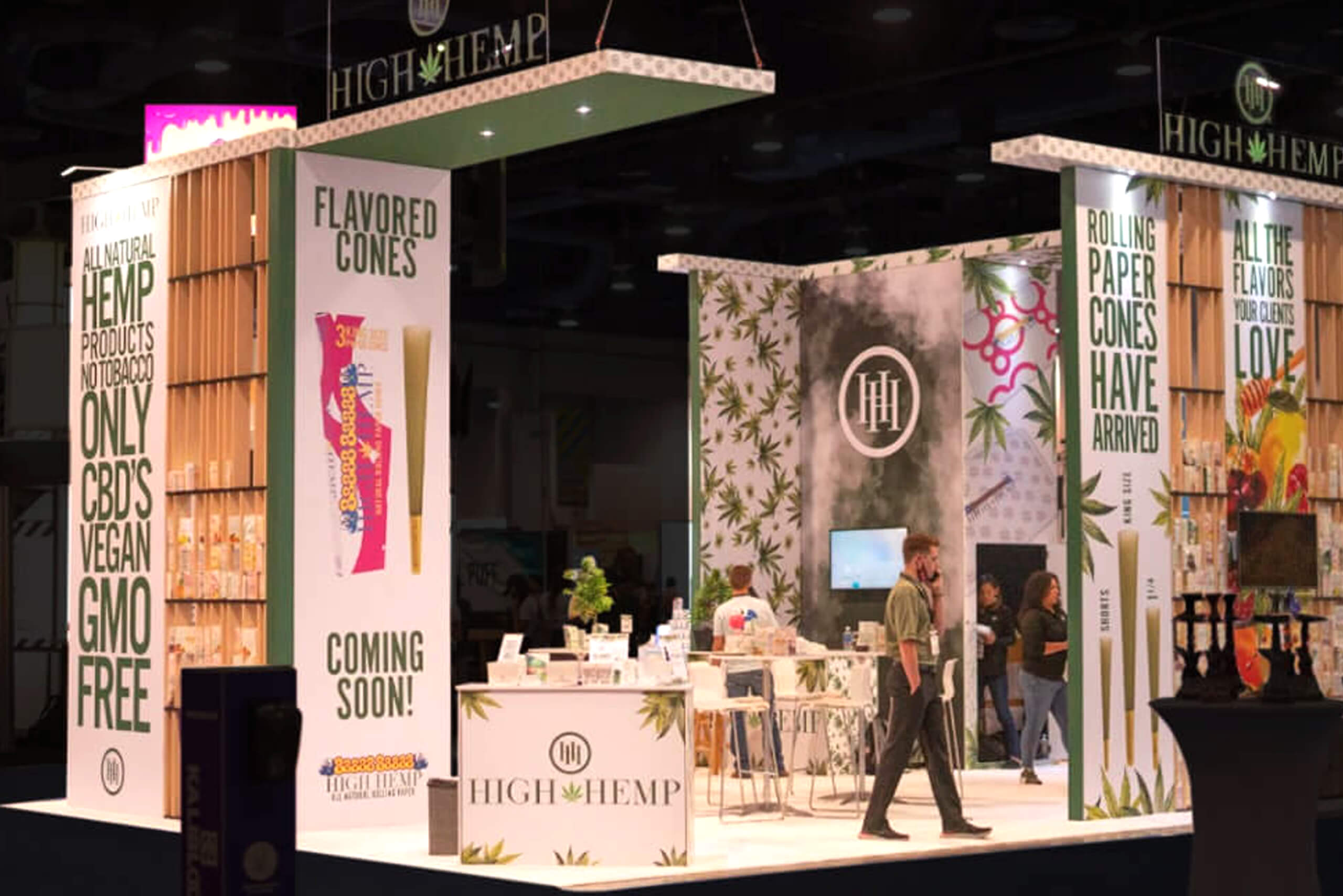 Trade Show Rental Booths Designed for the Cannabis Industry
