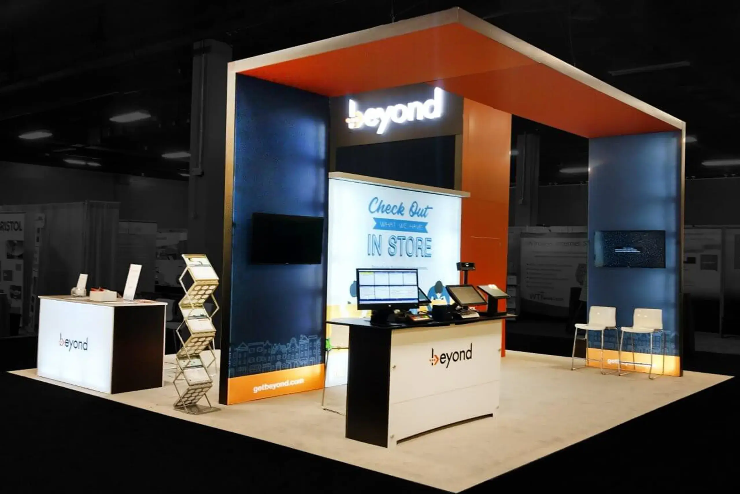 Custom Trade show Booth Rentals in Chicago | Exponents