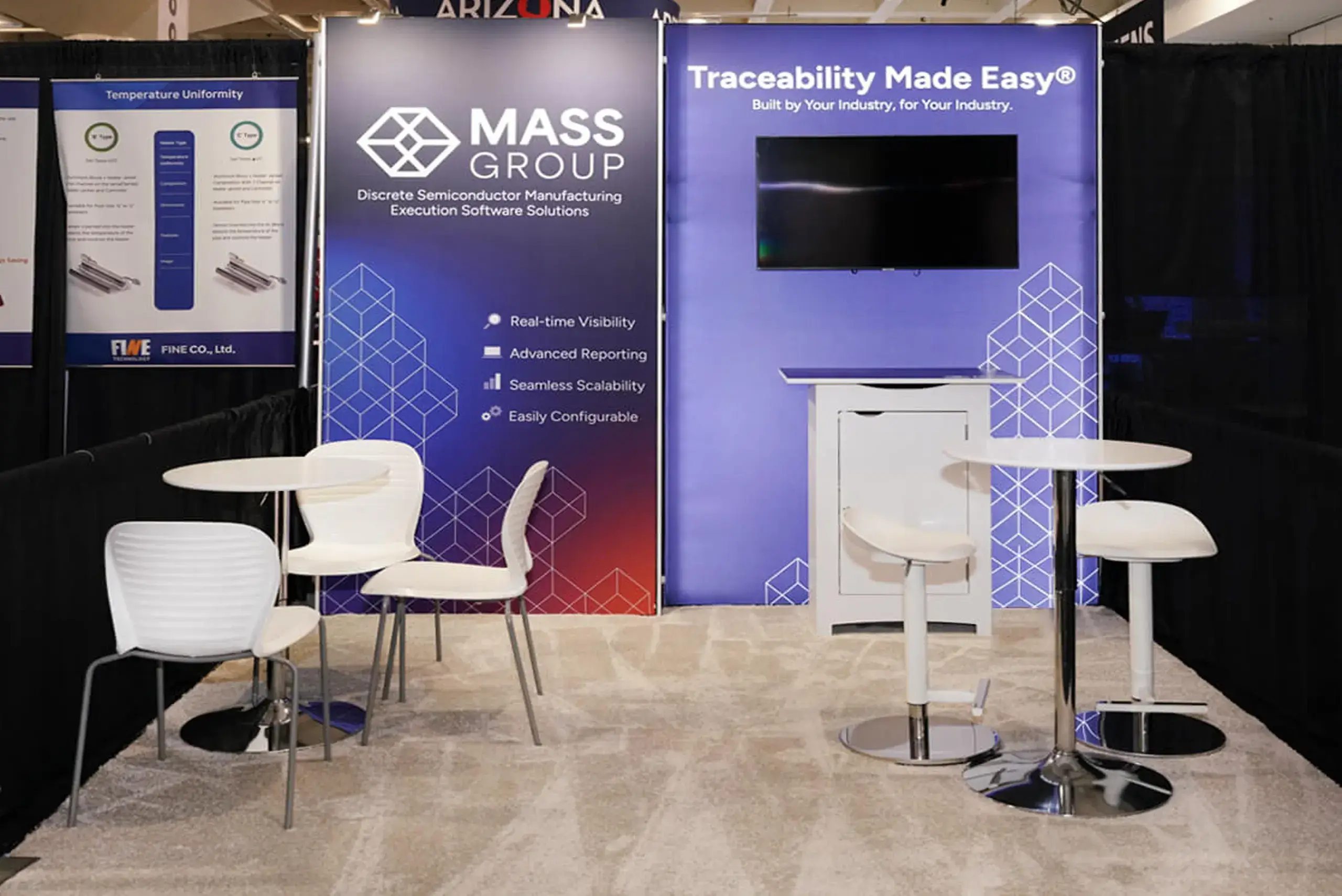 10x10 Trade Show Booth Rentals | Custom 10x10 Booth Designs