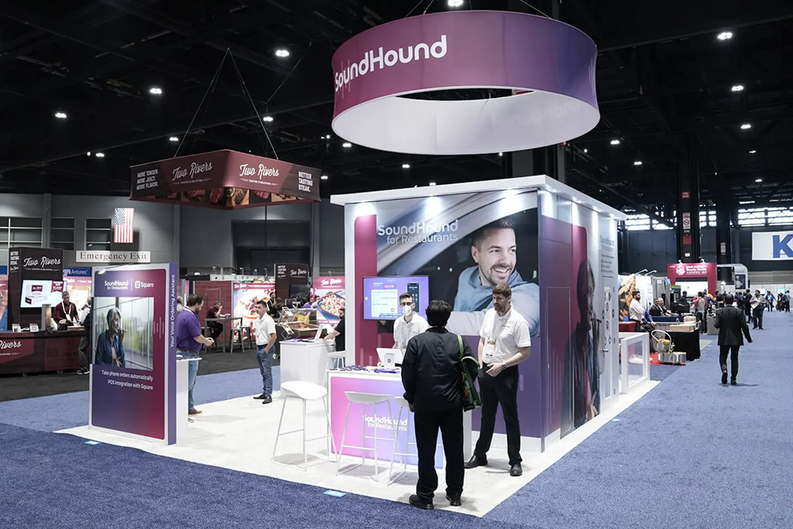 Custom Trade show Booth Rentals in Chicago | Exponents
